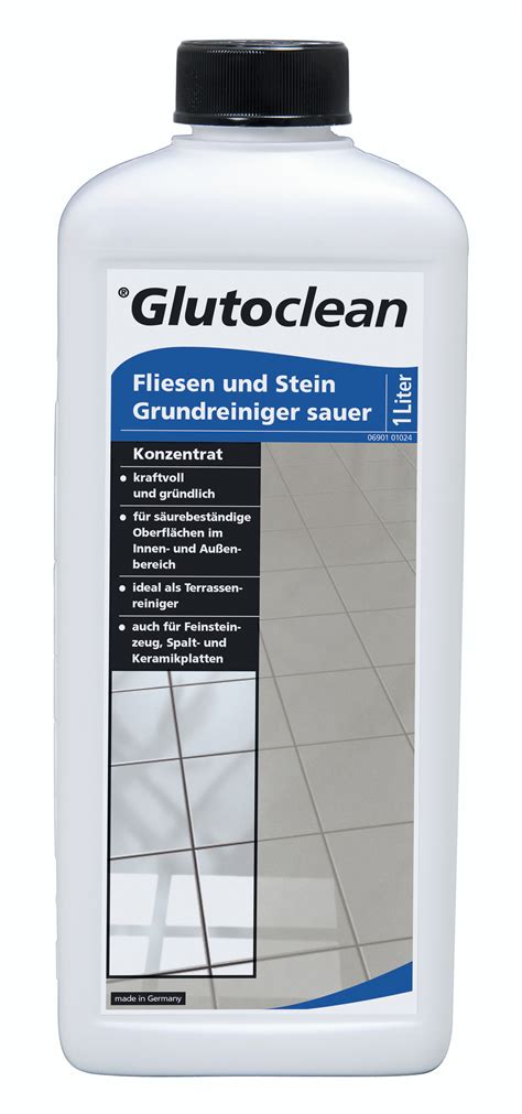 Wohnwerk | Pufas Glutoclean Fliesen- und 1,0 lt Stein Grundreiniger ...