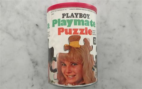 Vintage Playboy Playmate Centerfold Jigsaw Puzzle December 1968 Cynthia