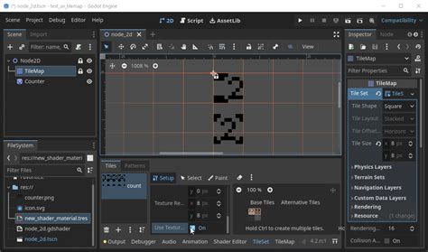 Texturepixelsize Incorrect When Used In A Tilemap · Issue 85044
