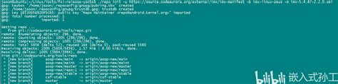 imx6ull采用yocto构建嵌入式linux系统系列之4获取yocto软件源码 哔哩哔哩