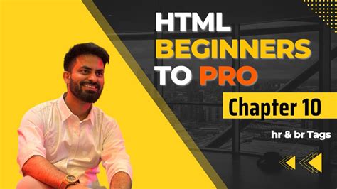 Chapter 10 Html Hr And Br Tags Creating Breaks And Dividers Html