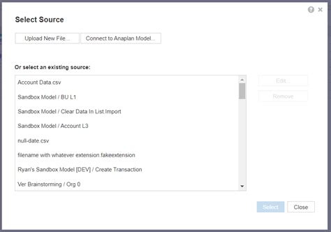 Creating A Data Integration Schema For Your Models Anaplan Community