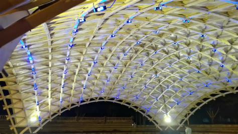 Moses Nseabasi On Linkedin The Worlds First Bamboo Timber Gridshell