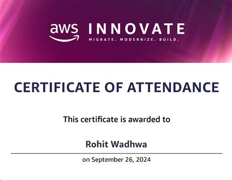 Rohit Wadhwa On Linkedin Awsinnovate Aws Cloudcomputing