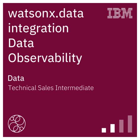 Watsonxdata Integration Data Observability Technical Sales Intermediate Credly