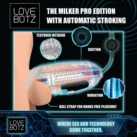 The Milker Pro Edition With Automatic Stroking Suction And Vibration Sex Toy Distributing