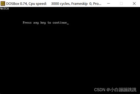 汇编语言——比较两个字符串string1和string2所含字符是否完全相同，若相同则显示match， 不相同则显示no Match Csdn博客