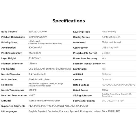 Creality Cr10 Se 3d Printer Fast Printing Precision X And Y Axis Linear Rails Sprite Direct