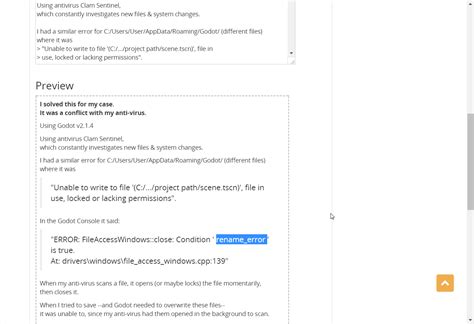 QA Backend Parsing Problem For Comments Issue Godotengine Godot Question Answer GitHub