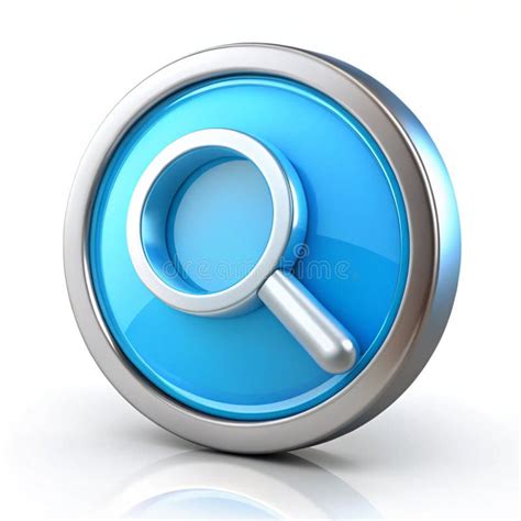 Search Data 3d Icon Illustration Stock Illustration Illustration Of