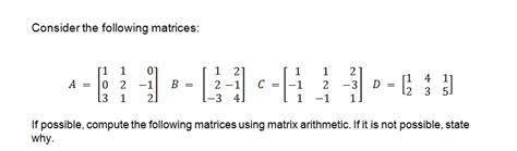 Solved Question In Linear Algebra And Matrix Theoryif