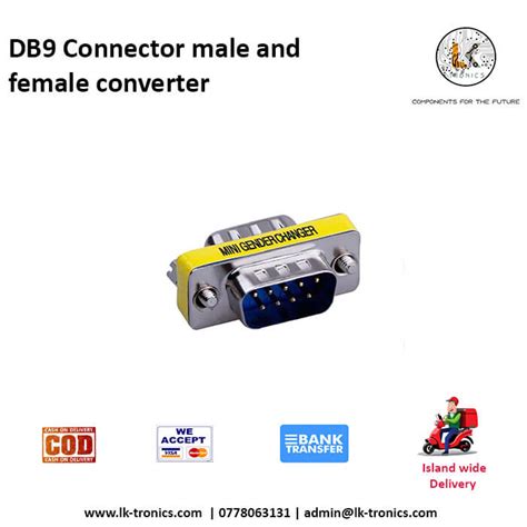 DB Connector Male And Female Converter