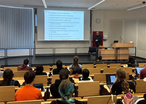 From The Bsi To The Lecture Hall Dr Gerhard Schabhüser Strengthens Cryptography Teaching At