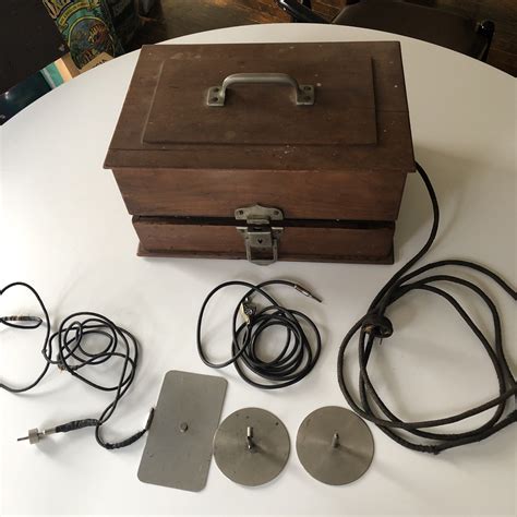 Rare 1920s Vtg Antique Electroshock Electric Shock Therapy Machine Big
