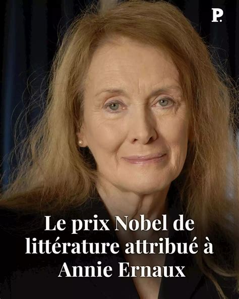 Prix Nobel De Littérature Avant Annie Ernaux Quinze Français
