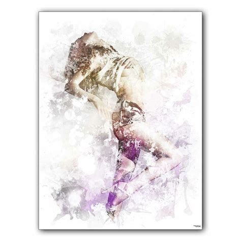 Tableau De Femme Nue Et Sexy Peinture Concept Art Charme Splashed
