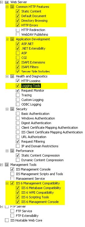 Add Web Server Iis Roles