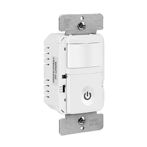 180° Pir Occupancy Vacancy Motion Sensor Wall Switch Secured Ground Wire