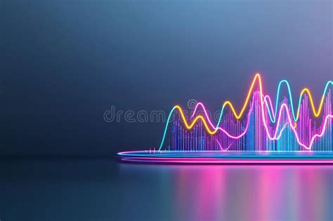 An Abstract Background Illustration Featuring A Music Sound Wave