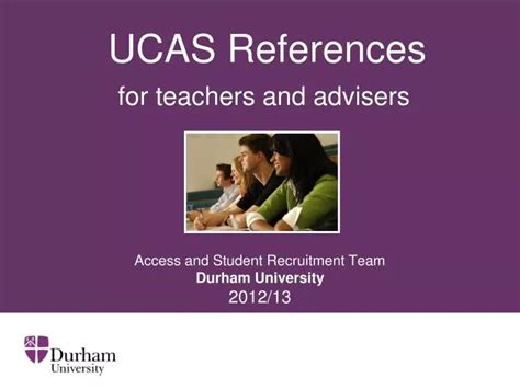 PPT UCAS References For Teachers And Advisers PowerPoint Presentation ID 4846883