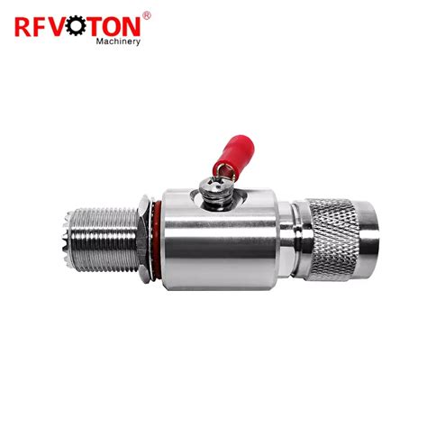 Uhf Lightning Arrestor Pl259 Plug Uhf Male To So239 Socket Uhf