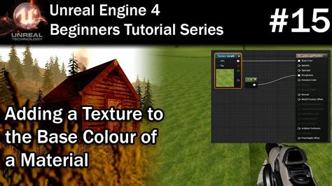 15 how to use textures in unreal engine 4 material editor unreal engine 4 tutorial youtube
