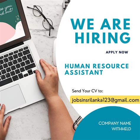 Human Resource Assistant Vacancies In Sri Lanka