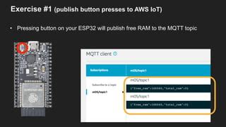 Rapid Prototyping With AWS IoT And Mongoose OS On ESP8266 ESP32 And