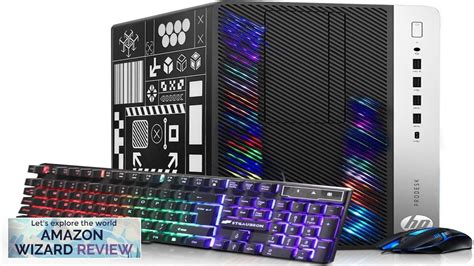 HP RGB Gaming Desktop Computer Intel Quad Core I5 6500 Up To 3 6GHz Review YouTube