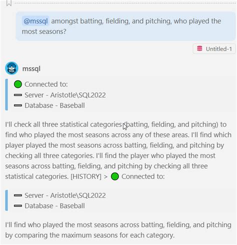Getting Started With The Mssql Ai Agent In Vs Code Sqlservercentral