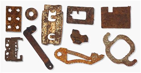 Metal Rust Objects Art