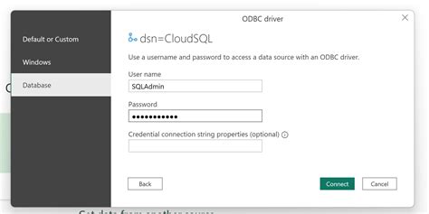 Connecting To Cloud Sql From Microsoft Power Bi Using Odbc And Tlsssl