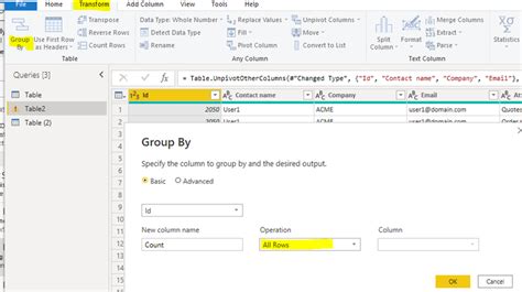 Solved Break Out An Email Matrix Into Single Row With Mul