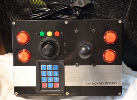 Atari 5200 True Analog Controller Analog Digital Andi Overlay Compatible Retrogaming At