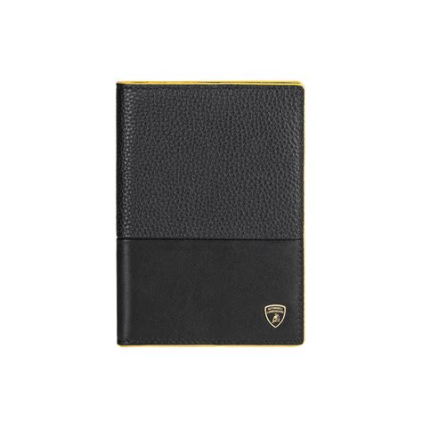 Wallet Black Automobili Lamborghini Touch Of Modern