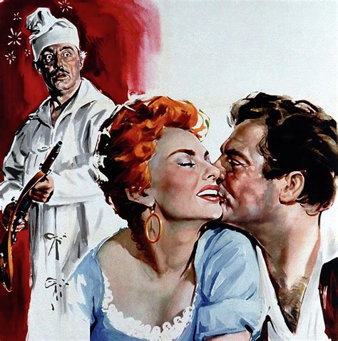 La Bella Mugnaia 1955 Movie Poster Painting Painting By Stars On