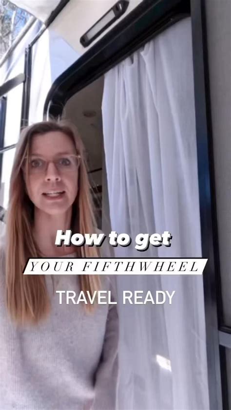 Checklist For Securing Items In Your Rv [video] In 2024 Travel Trailer Camping Rv Life Rv Parks