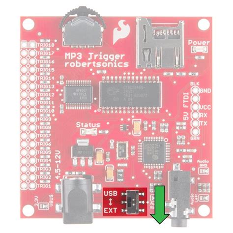 Sparkfun Mp3 Trigger Mp3 Player Botland Robotic Shop