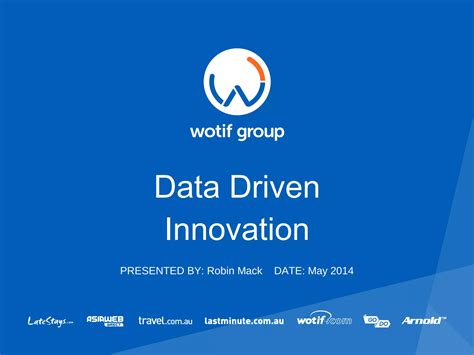 Data Driven Innovation Ppt