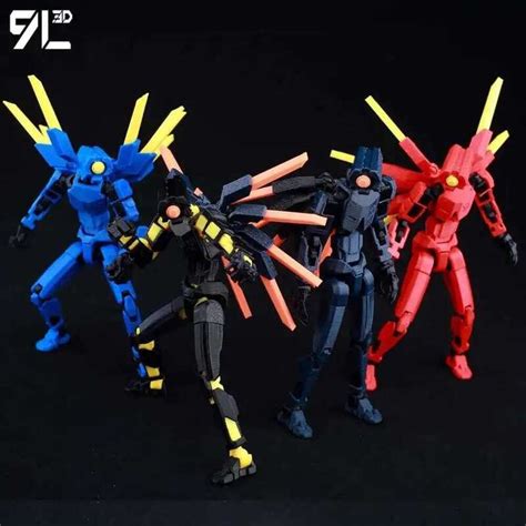Lucky13 Dummy13 Ultrakill V1 Series Anime Characters 3d Printed Multi