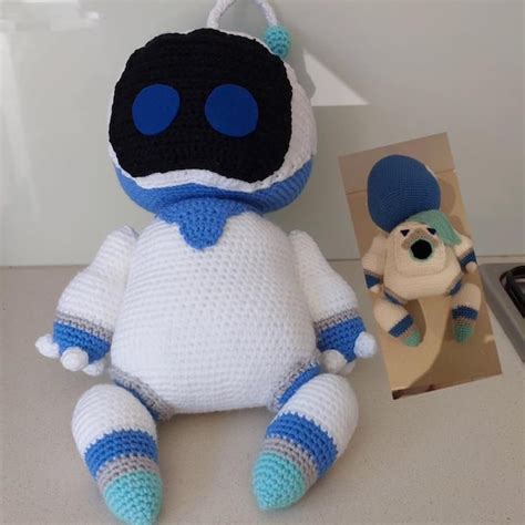 Tutorial On Crochet Astrobot Toy Etsy