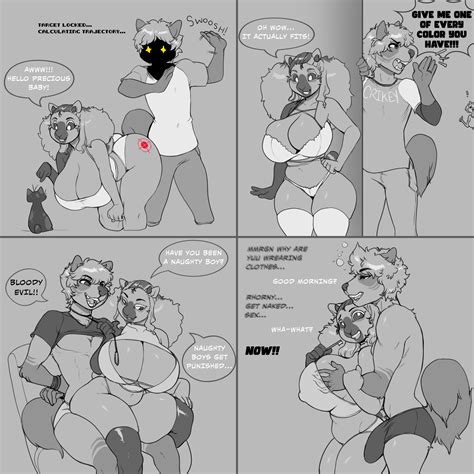 Rule 34 1 1 Anthro Arms Tied Arms Tied Behind Back Ass Bluedingo