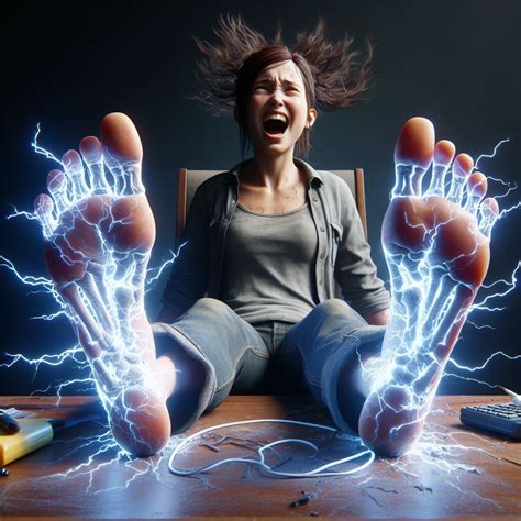 Ellie Feet Electrotickled Ai By Tjcyber47 On Deviantart