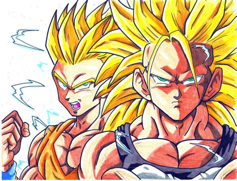 Dragonball Af Ssj2 Goten Ssj3 Trunks Cl By Trunks24 On Deviantart