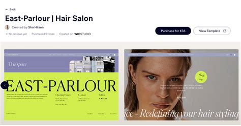 Wix Studio Buying Studio Templates In The Wix Marketplace Help