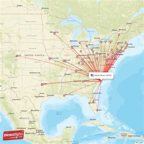 Direct Flights To Myrtle Beach Myr Usa