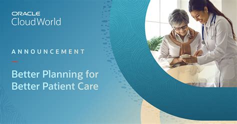 Oracle Helps Healthcare Providers Improve Patient Care With Better Financial And Operational