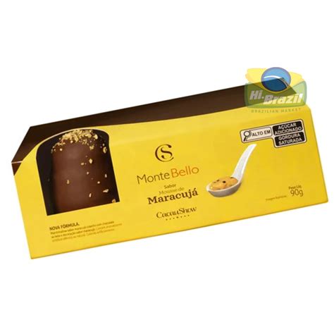 Cacau Show Marshmallow Montebello Mousse De Maracuja 90g — Hi Brazil Market