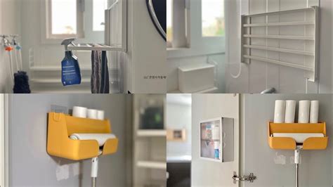 Sub 사용하고 젖은 수건을 말려주는 마그네틱 쁘띠 건조대 길이가 긴 돌돌이도 전용 거지대에 깔끔하게 보관해줘요😉 Youtube