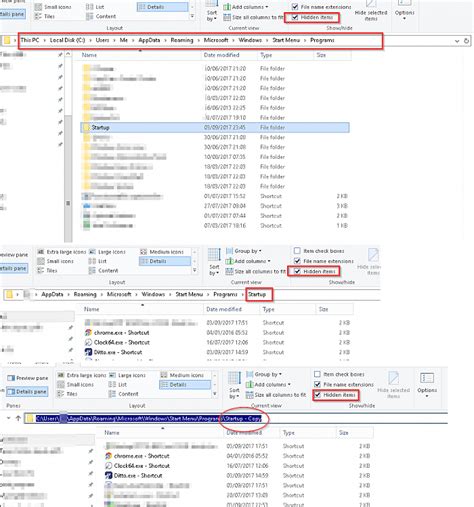 Windows Doesn T Use The Startup Folder Solved Windows Forums